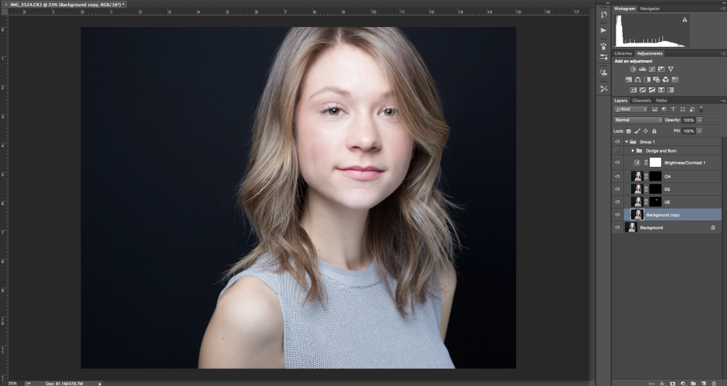 Dodging and Burning in Portrait Photography – Tony & Chelsea Northrup
