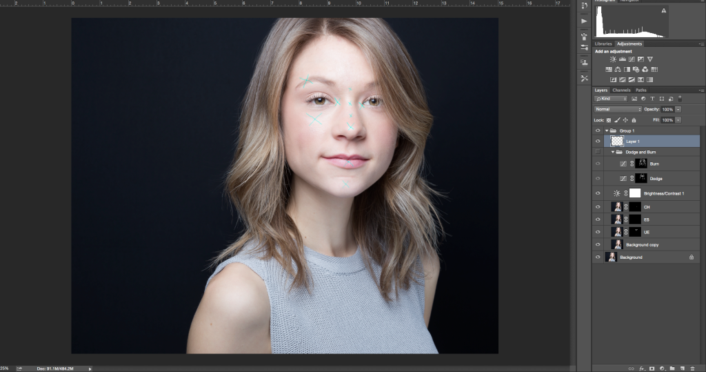 Dodging and Burning in Portrait Photography – Tony & Chelsea Northrup