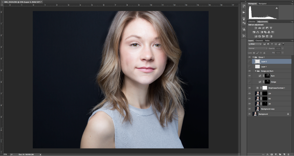 Dodging and Burning in Portrait Photography – Tony & Chelsea Northrup